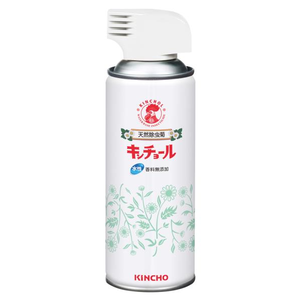 天然除虫菊 水性キンチョール 300ml  (防除用医薬部外品)  (殺虫剤 殺虫スプレー 天然植物由来 香料無添加害虫対策 蚊 ハエ ゴキブリ 虫よけ 虫除け KINCHO 金鳥 キンチョー キンチョウ  大日本除虫菊)有効成分は天然の除...