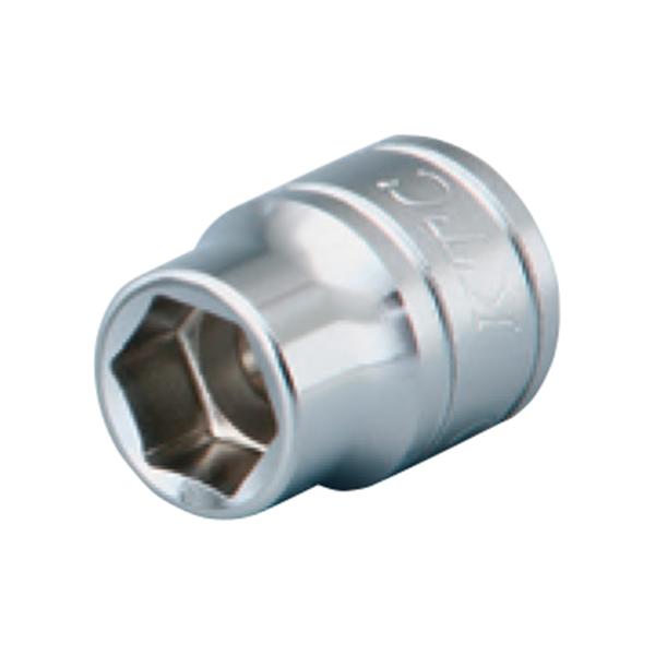 KTC ソケット (9.5) B3-19-S  (作業工具 締付工具 京都機械工具)●KTC独自のNパワーフィット形状により、徹底的になめりを抑制しました。　【用途】●六角ボルト・ナットを締め緩めする為のソケットレンチ。　【機能】●KTC独...