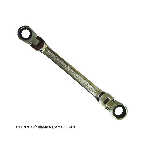 KTC ギアレンチ 首振りめがね LMR1-1214F-F  (作業工具 締付工具  京都機械工具)●細部にもこだわったデザインが生み出す美しさと、使い易さを追求した本締め可能な便利工具です。　【用途】●六角ボルト・ナットを締め緩めする為の...