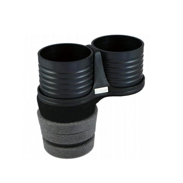 ドリンクホルダー ブラックカップタイプ フォルクスワーゲン トゥアレグ(7P) 2010年〜2018年 AL-B112B (アルカボ 車種別ドリンクホルダー ALCABO)●視界/操作に影響のないベストポジション設計スポーツドライビング時で...