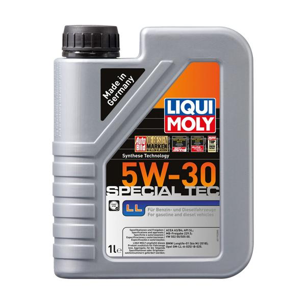 LIQUI MOLY (リキモリ)  スペシャルテック LL 5W-30 1L 品番：20901  4100420209017●オイル交換サイクルの指定期間が長い車両に対応するローフリクション・エンジンオイル。●始動時の素早いオイル循環性能...