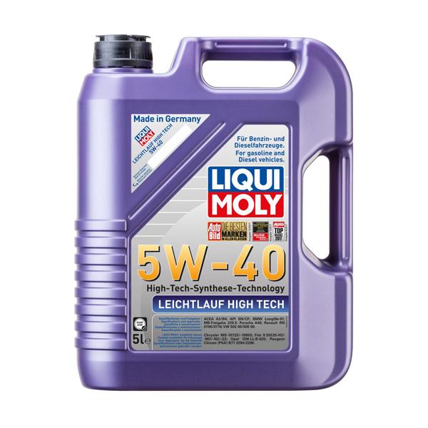 LIQUI MOLY (リキモリ)  ライヒトラウフハイテック 5W-40 5L 品番：20900  4100420209000●ライフが長く耐久性が高いHCシンセティックエンジンオイル。●オイル減りが少なく、潤滑性低摩耗性に優れ、シーズン...