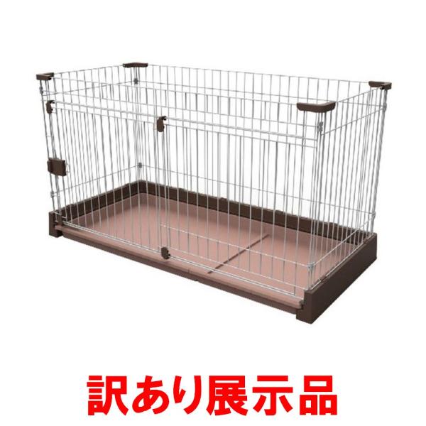 こちらの商品は訳あり店頭展示商品です。必ず下記赤枠の「【訳あり商品】購入前に必ずご確認ください」の内容をお読みいただき、ご承知ください。分割式のトレーを採用することで、掃除したい側だけ引き出せるようにしたサークル仕様・注意事項：●内容：1個...