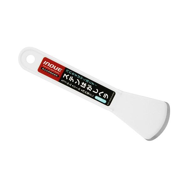 フィルム・シール・汚れ落とし。刃先のスレンレスと本体のプラスチック部分が合わさったスクレーパーです。●R刃●刃幅：40mm●材質：本体：ポリアセタール●材質：刃：ステンレス