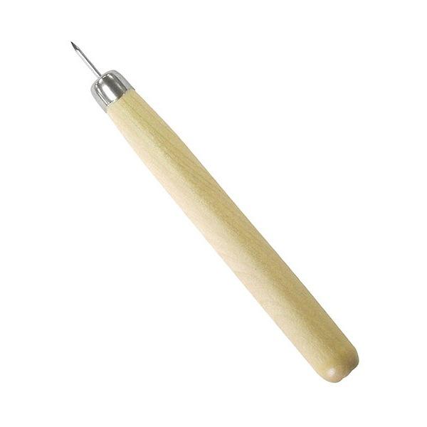 エッチング、版画で線を引くのに使用します。仕様・注意事項●刃先：丸●柄：朴の木●針：炭素鋼(S60C)●ニッケルメッキ。