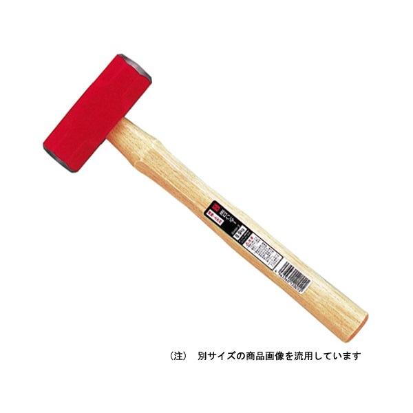 両口使用できるハンマーです。仕様・注意事項●全長：300mm●頭重量：0.9kg●頭寸法：対辺37mm●頭寸法：長さ105mm●機械構造用炭素鋼S53C●白樫。