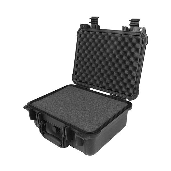 高耐久・高密閉で大切な道具を保護します。パッキンがフタと密着することで高い密閉性になります。収納物に合わせて切抜き可能なブロックウレタンです。貴重品の運搬や保管に施錠用のカギ穴付きです。気圧開閉バルブ機能付きです。仕様・注意事項●外寸(約)...