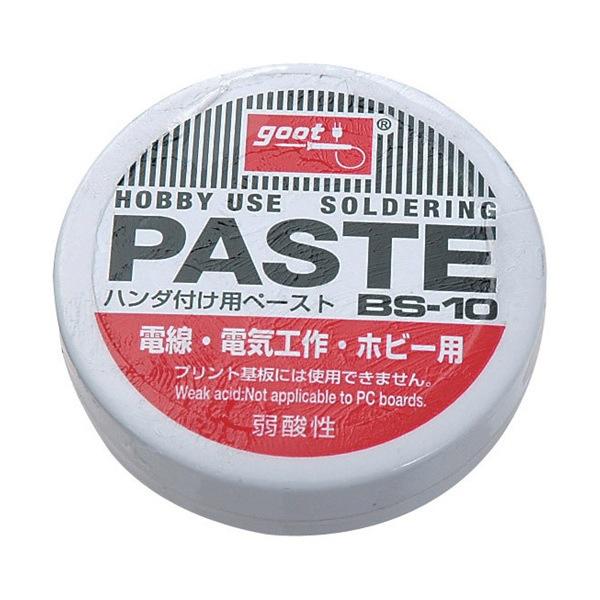 ホビーや電子工作に最適なはんだ付け促進剤です。プリント基板には使用できません(弱酸性)。RoHS対応品です。仕様・注意事項●容量：10g●サイズ：奥行45mm×幅45mm×高さ10mm●重量：20g●成分：ワセリン80〜90WTパーセント●...