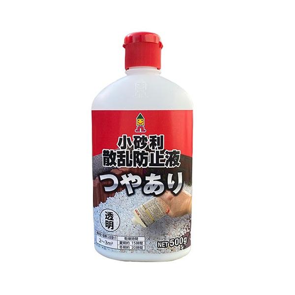小砂利や土等の接着硬化・散乱防止に。仕上がりは透明・つやありです。墓地の墓石周辺の小砂利の散らかりを抑え、落ち葉等の掃き掃除をラクにします。犬や猫、野生動物等の糞尿対策や、雑草の抑制、ホコリの低減も図れます。砂利の下の土や砂等が雨により掘ら...