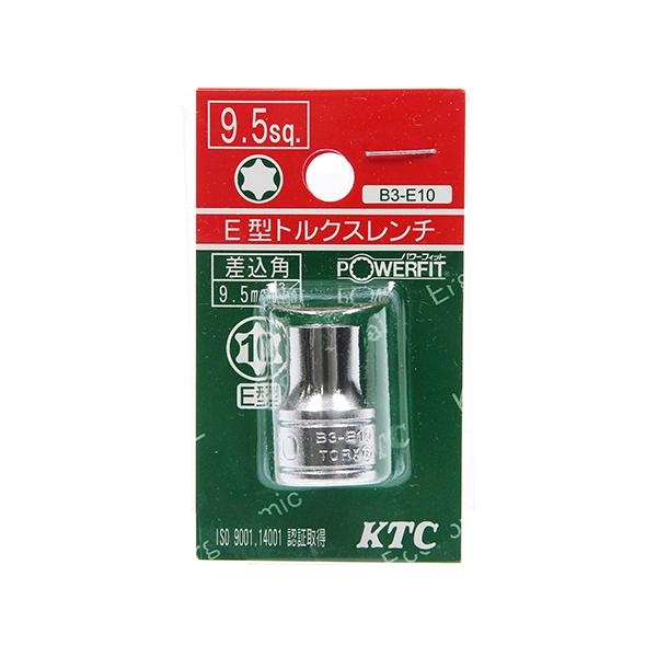 工具は本来の使用目的以外には使用しないでください。差込角側は応力の集中を防ぐパワーフィット形状を採用しています。仕様・注意事項●サイズ：E10●差込角：9.5sq.●Nパワーフィット●特殊工具鋼。[注意事項・その他]工具は本来の使用目的以外...