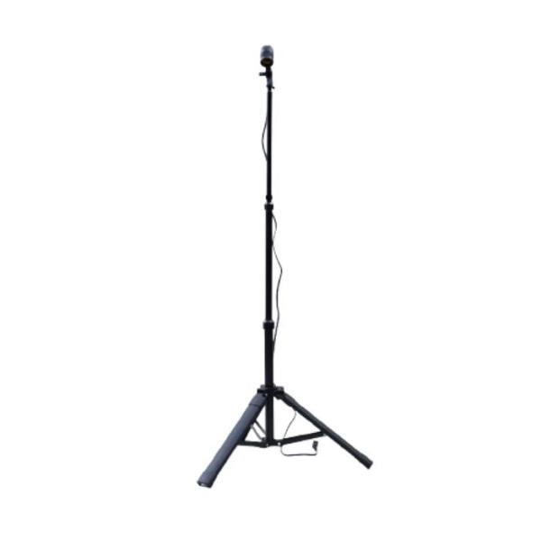 夜間のガレージ作業がさらに快適に！YAMAZENガレージライト（別売り）をはじめ、口金サイズE26の各種照明器具を取り付け可能！折りたたみ可能でシンプルな構成ソケットは自在に角度調節が可能！ホルダーは縦横両方に取り付け可能！