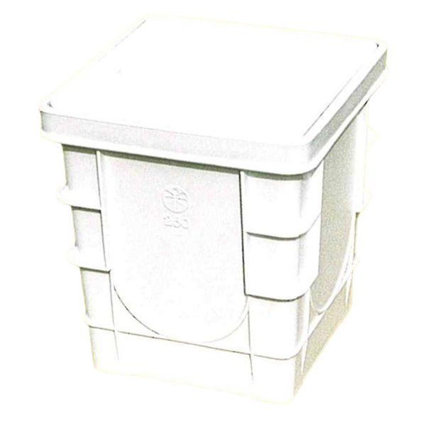 グッドホームボックス角マス本体と標準フタのセットです。●サイズ：幅２９０×奥行２９０×高さ３１０ｍｍ　●重量：２,９００ｇ