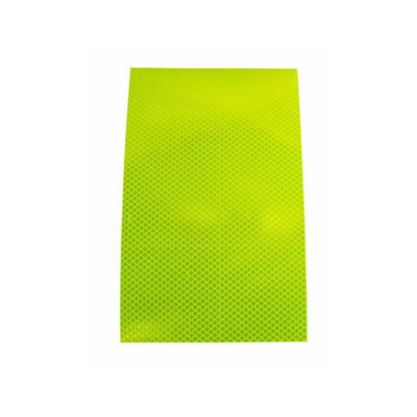 門柱、フェンスなどへの危険標示に。自転車、三輪車などの安全目印に。ランドセル、バック、傘などの目印に。仕様・注意事項●カラー：イエロー●入数：1●サイズ：145×240●材質：基材：アクリル