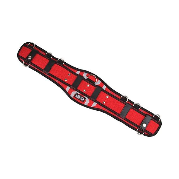 フィット感と優れたサポート力のあるサポートベルトです。腰の負担を軽減。立体エアークッションが腰にフィット。●長さ：700mm●カラー：レッド