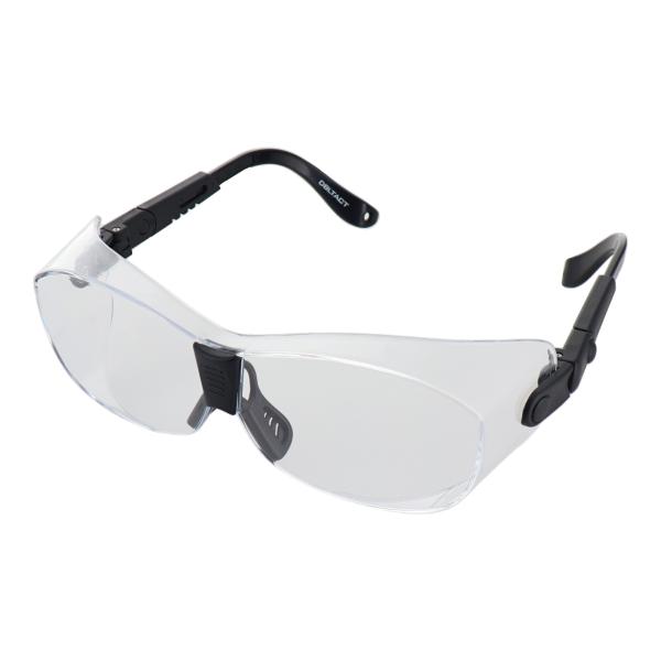 作業時に眼を守る、保護メガネです。●ＡＮＳＩ合格品●紫外線99.9%カット●表面キズ防止ハードコート●耐衝撃性に優れたポリカーボネート素材●防曇加工処理付き仕様・注意事項●本体重量:35ｇ●レンズ:ポリカーボネート ●フレーム:ポリカーボネート