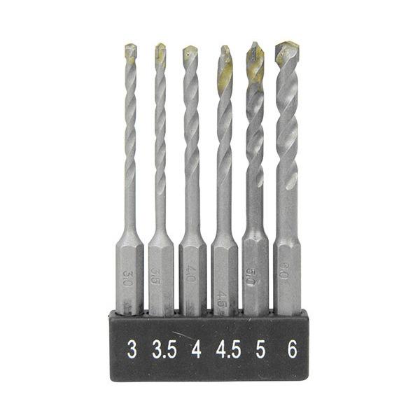 作業中は必ず保護メガネ、マスク、安全手袋を着用してください。刃先にはシンニング加工を施している為、材料への食いつきが良くすべりにくです。6.35mm六角軸を採用しており、チャック滑りが少なくインパクトドライバーでの使用が可能です。仕様・注意...