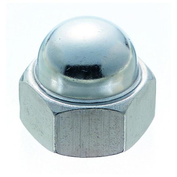 安全性が必要な個所に使用します。耐食性に優れていますので湿気の多い場所、屋外にある物に使用します。※画像は代表画像です。六角ナットの片面がキャップ状で、ボルトと締結後ねじ部が覆われるので見た目がきれいで、引っかかりにくく安全です。ステンレス...