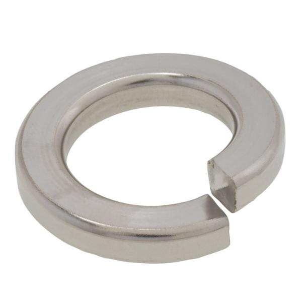 ボルト、小ねじ、ナットなどで締結する場合の戻り止めワッシャーとして使用します。耐食性に優れていますので湿気の多い場所、屋外にある物に使用します。※画像は代表画像です。ボルト、ナット用のばね座金で、一般的な2号です。戻り止め効果があります。ス...