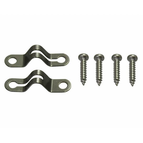 玉付きワイヤ―ロープ専用パーツ●別売りのワイヤーを使用し天井、壁などから吊るし空間演出ができます。仕様・注意事項●材質：ステンレス●サイズ：65×135×20