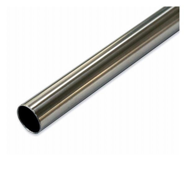 ステンレス帯鋼を特殊造管機で密着被膜しました。●店舗装飾・建築・家具・自動車。●機械構造用炭素鋼鋼管(内管)に、極薄肉ステンレス帯鋼を外側に被覆させ重ね合わせ部をシーム溶接したクラッド管です。●研磨仕上げをしていますが、外皮ステンレスの重ね...