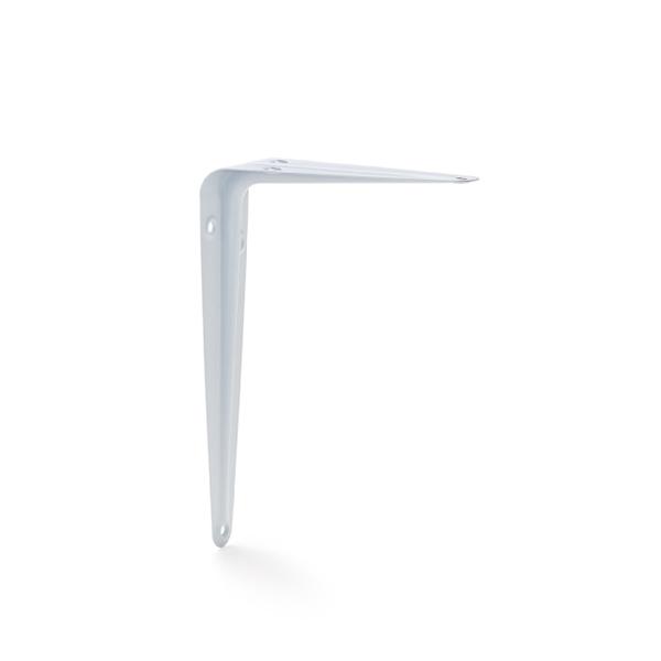 ●壁面に彩りをプラスする優しい色合いの棚受け金具●規格木材（１×１０材、２×１０材）と相性の良いサイズ●雑誌が収まる大き目のサイズ