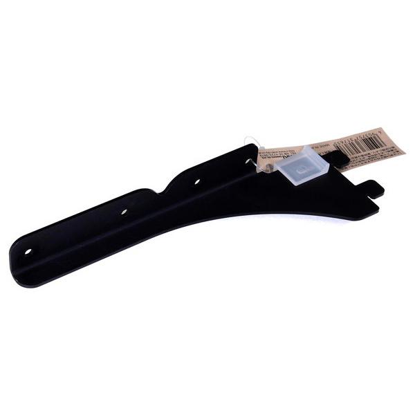 棚受金具に最適です。1×4材で自在に収納ピラシェル棚柱とセットで使用できる棚受けです。ストッパー付きで簡単に固定できます。通常の木棚にも使用できます。仕様・注意事項：【サイズ】サイズ(mm)：167【重量g】96【色】黒【仕様】1×4材2枚...