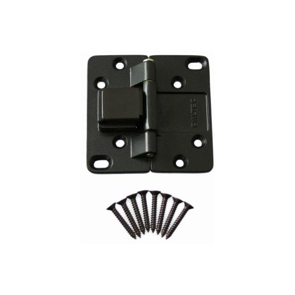 ●家具・建具の開き扉用丁番。●折戸用の蝶番です。仕様・注意事項：●カラー・仕上：アンバー。●入数：1。●材質：亜鉛ダイカスト。