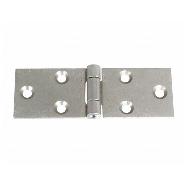 家具・建具の組立・補修等に最適な蝶番です。●家具・建具の開き扉用丁番。●開き戸などの開閉軸に用いる横長タイプの金物です。仕様・注意事項：●サイズ：25mm。●カラー・仕上：鉄生地。●入数：1。●材質：鉄