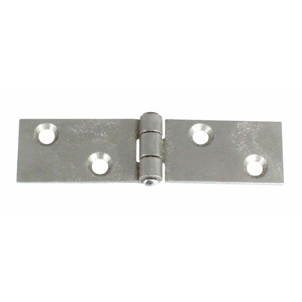 家具・建具の組立・補修等に最適な蝶番です。●家具・建具の開き扉用丁番。●開き戸などの開閉軸に用いる横長タイプの金物です。仕様・注意事項：●サイズ：20mm。●カラー・仕上：鉄生地。●入数：1。●材質：鉄