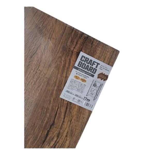 ビンテージ風な柄の棚板。おしゃれにDIYできます。サイズ：約900mm×17mm×300mm