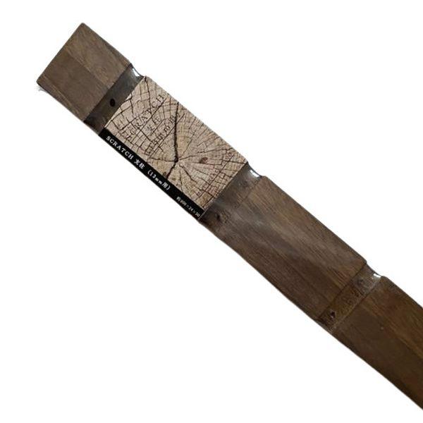 桐集成材に塗装しています。使い古したアンティーク調の風合いに仕上げる事で落ち着いた雰囲気を演出できます。別売りのスクラッチボードと組み合わせる事で簡単にラックの作成が可能です。スクラッチボードと組合せて収納ラックが簡単に作れます。下穴が開い...