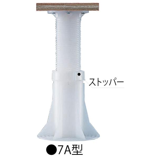 コンクリートスラブに接着剤で直接固定し、その上に床パネルを張る工法で使用する商品です。