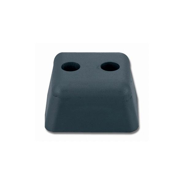 天然ゴム製の当り止めです。●当り止め。●ドアや台車などの当り止めとしてご使用いただけます。仕様・注意事項●サイズ：幅60×高さ33×奥行50mm●色：黒●材質：天然ゴム。