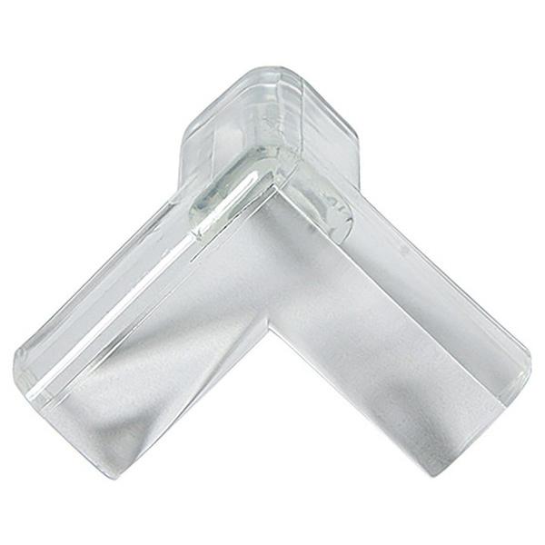 透明度の高いコーナーガードです。●透明素材の為、対象物の風合いを損ねず安全対策が施せます。●弾力性、耐摩耗性に優れています。●三方向の角の衝突対策が行えます。仕様・注意事項●素材：PVC●サイズ：25×25×25×3mm●重量：3g