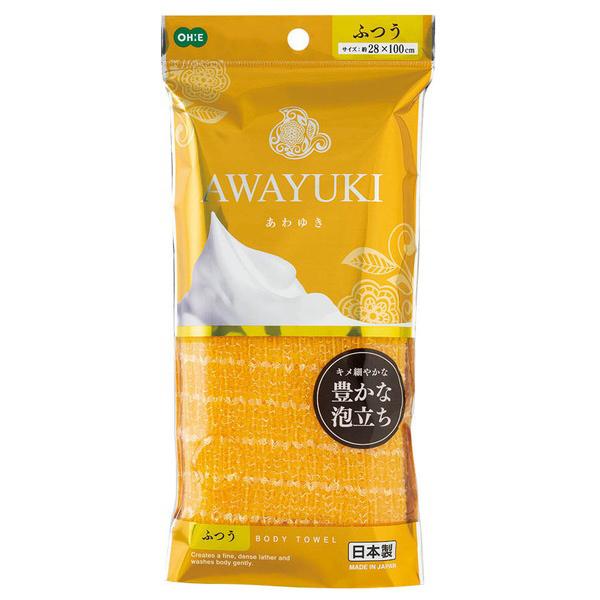 浴用タオル●極細繊維ナイロン66繊維を使用●適度な刺激で、シャリ感が心地よい満足の洗いあがり●適度な刺激の肌ざわりで洗えるふつうタイプ●とにかく「泡立ち」をお求めの方にオススメのナイロン製ボディタオル