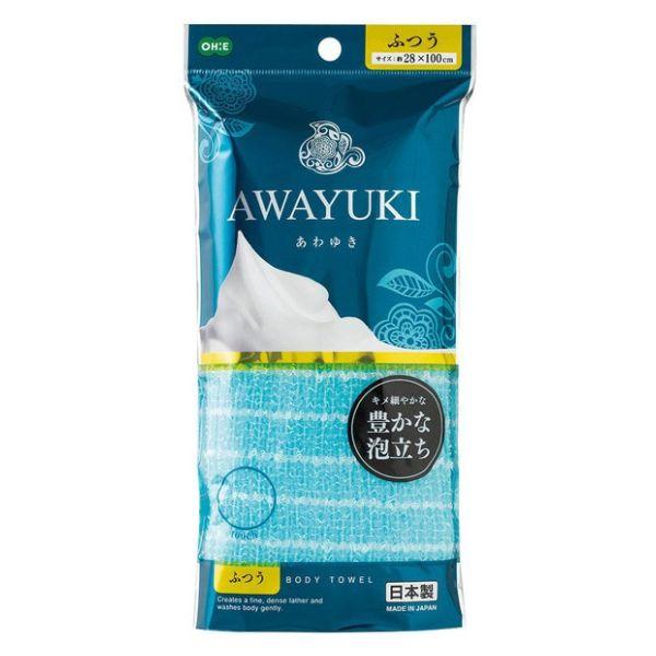極細繊維であるナイロン66繊維を使用。適度な刺激で、シャリ感が心地よい満足の洗いあがり。適度な刺激の肌ざわりで洗えるふつうタイプ。とにかく「泡立ち」をお求めの方にオススメのナイロン製ボディタオルです。カラー：ホワイトサイズ(約)：24cm×...