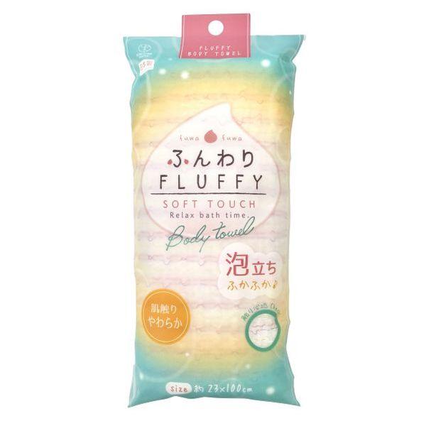 ふっくらやわらかな生地で、優しく洗うことができます。サイズ：約23×100cm材質：ポリエステル85%、ナイロン15%