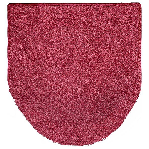 カバー裏面に吸着シート付きで、簡単に装着できます。U型・O型・洗浄暖房型どのタイプにも対応できます。サイズ(約)：縦49×横41cm(折り返し部分を含む)材質：【パイル部】ポリエステル100％【吸着シート】塩化ビニル樹脂