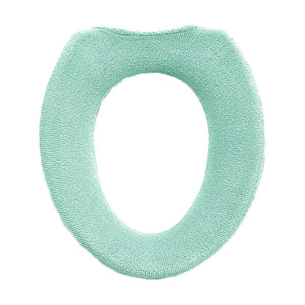 やわらかな肌さわりで伸びがよく、取り付けも簡単です。洗濯機で洗えます。カラー：グリーン 素材：【表糸】アクリル100%【芯糸】ナイロン91%、ポリウレタン9% 商品サイズ：縦30×横30×高さ2cm　重量：約80g