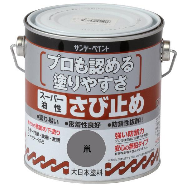 門扉、シャッター、柵、鉄骨、窓枠など屋内外の鉄部のさび止めに●被覆力が大きく刷毛さばき性に優れているので塗りやすく作業性が良好です。●水性塗料はもちろん各種油性塗料まで上塗りが可能です。※2液型塗料、ラッカー系塗料など強溶剤タイプの塗料は上...
