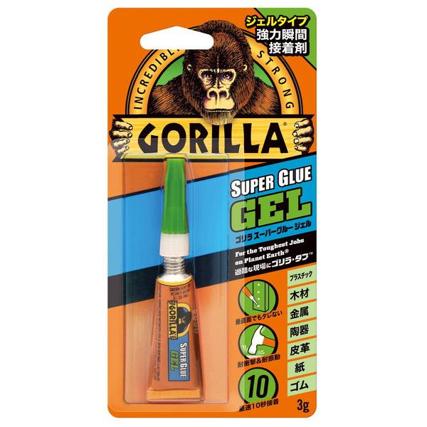 衝撃・振動にも強いジェルタイプの強力瞬間接着剤各種工作、小物、アクセサリー、模型、置物、部品などの接着及び補修●衝撃・振動に強い●最速10秒接着●液ダレにしくく作業しやすい●内部硬化を防ぐ特殊キャップ