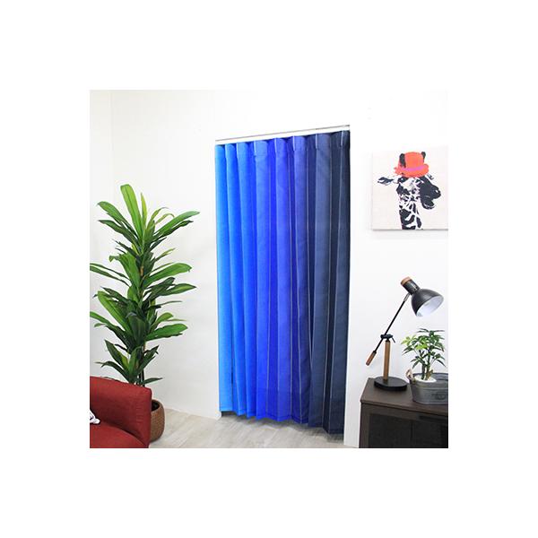 アイデア次第で使い方いろいろ！間仕切りに。簡易カーテンに。目隠しに。●見た目が美しい、形状記憶加工。　●カーテンレールを使用してそのまま取り付け出来ます。　●カーテンレールが無い場所でも、突っ張りポールで取り付け出来ます。　（リングランナー...