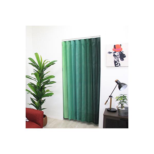 アイデア次第で使い方いろいろ！間仕切りに。簡易カーテンに。目隠しに。●見た目が美しい、形状記憶加工。　●カーテンレールを使用してそのまま取り付け出来ます。　●カーテンレールが無い場所でも、突っ張りポールで取り付け出来ます。　（リングランナー...