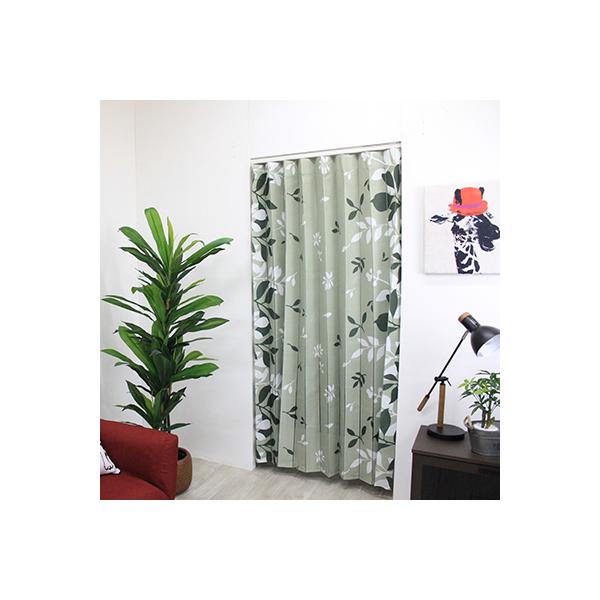 アイデア次第で使い方いろいろ！間仕切りに。簡易カーテンに。目隠しに。●見た目が美しい、形状記憶加工。　●カーテンレールを使用してそのまま取り付け出来ます。　●カーテンレールが無い場所でも、突っ張りポールで取り付け出来ます。　（リングランナー...