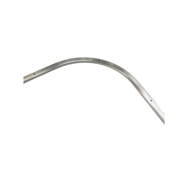 曲線を多用した優しいフォルムのステンレス製カーテンレールです。●ステンレスで錆びにくい。仕様・注意事項：●材質：ステンレス●サイズ（約）：910×910mm