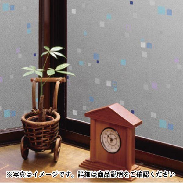 はってはがせる事ができる窓飾りシート●粘着剤不使用でなので、貼ってはがせる事ができ賃貸住宅でも安心です●お部屋の目隠し効果があります●UV99％カットする事ができます仕様・注意事項●サイズ　約46cmX90cm●品質　塩化ビニル樹脂　保護フ...