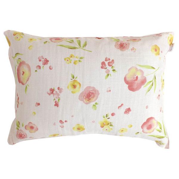 吸水性に優れた綿100％生地使用で両面プリント仕上げで表裏が気にならない。ファスナー式仕様・注意事項：【商品サイズ】縦43cm×横63cm【素材】綿100％【カラー】ピンク