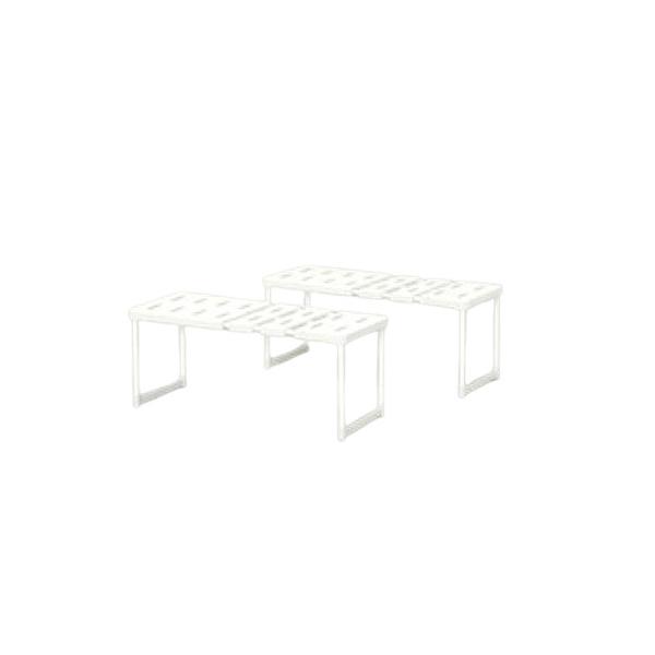 押入れのサイズに合わせて伸縮できる整理棚です。天板の補強パイプを3本にすることで強度を増し、天板の歪みがなくなり、安定して収納することができます。棚の幅を約72cm〜92cmまで調整できます。スタンダードタイプのお得な2個セットです。仕様・...