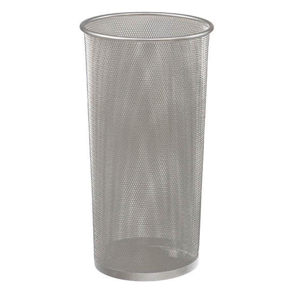 メッシュデザインで通気性に優れ、シンプルなデザインの傘立て●硬くて丈夫なので、多少のダメージでつぶれることがありません。●傘10本立てて収納できます。●通気性に優れています。仕様・注意事項●カラー：シルバ―●サイズ：幅25.5×奥行25.5...