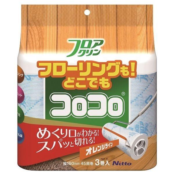床を選ばずオールマイティに使える粘着クリーナーのスペアテープ●フローリングから畳・カーペット・クッションフロアと床を選ばず使える。●めくり口がわかる！スカッと切れるオレンジライン仕様・注意事項【材質】●テープ基材：紙●オレンジライン：ポリプ...